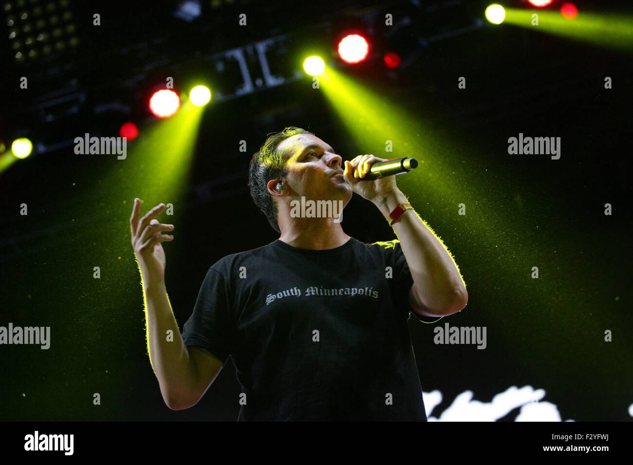 Las Vegas, NV, USA. 25th Sep, 2015. Slug (Sean Daley) of Atmosphere in ...