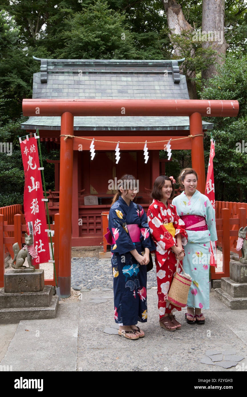 Japanese cities, people and landscape Stock Photo - Alamy
