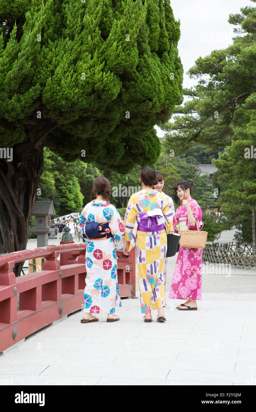Japanese cities, people and landscape Stock Photo - Alamy