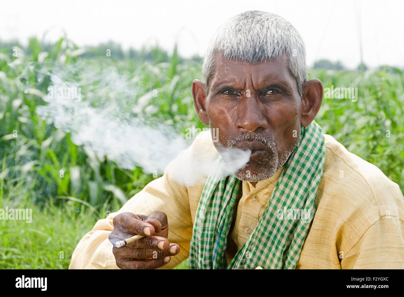 Smoking bidi image hi-res stock photography and images - Alamy