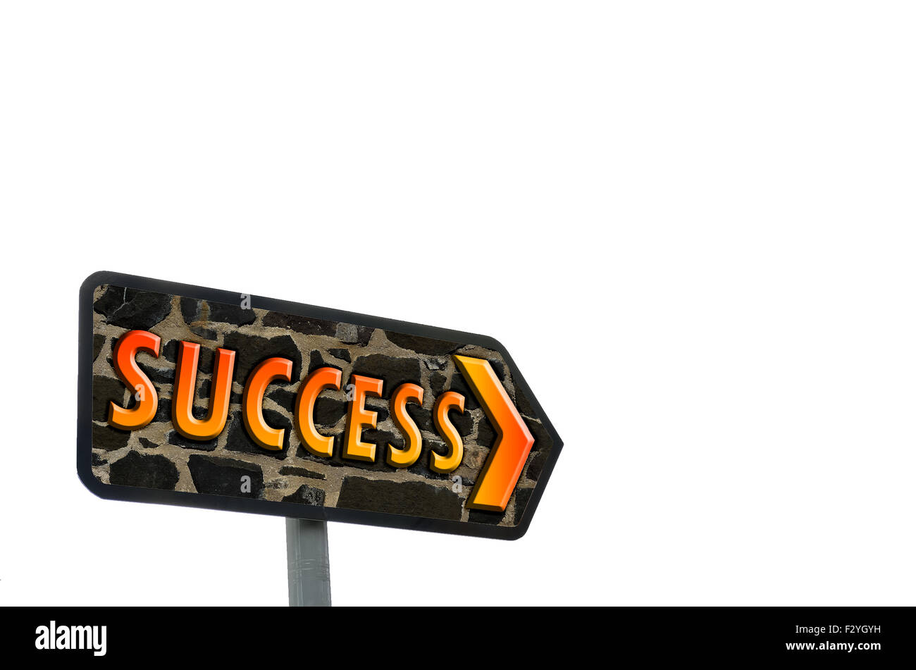 Problems success Cut Out Stock Images & Pictures - Alamy