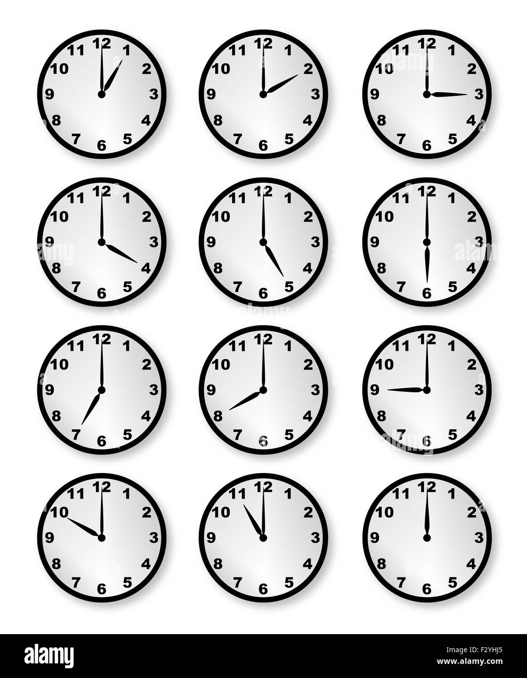 Different time zones hi-res stock photography and images - Alamy
