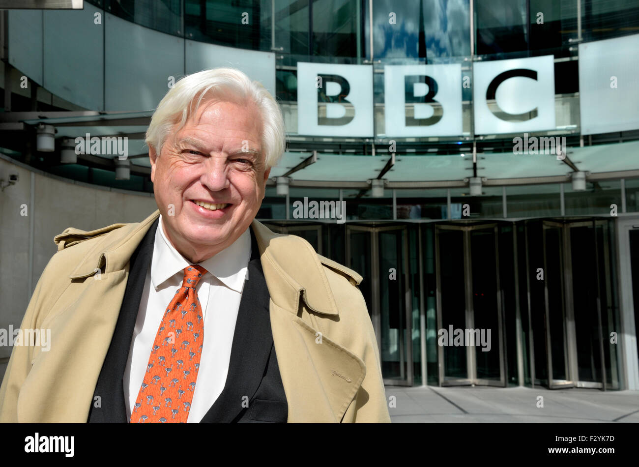 John Simpson CBE, World Affairs Editor of BBC News, outside New ...