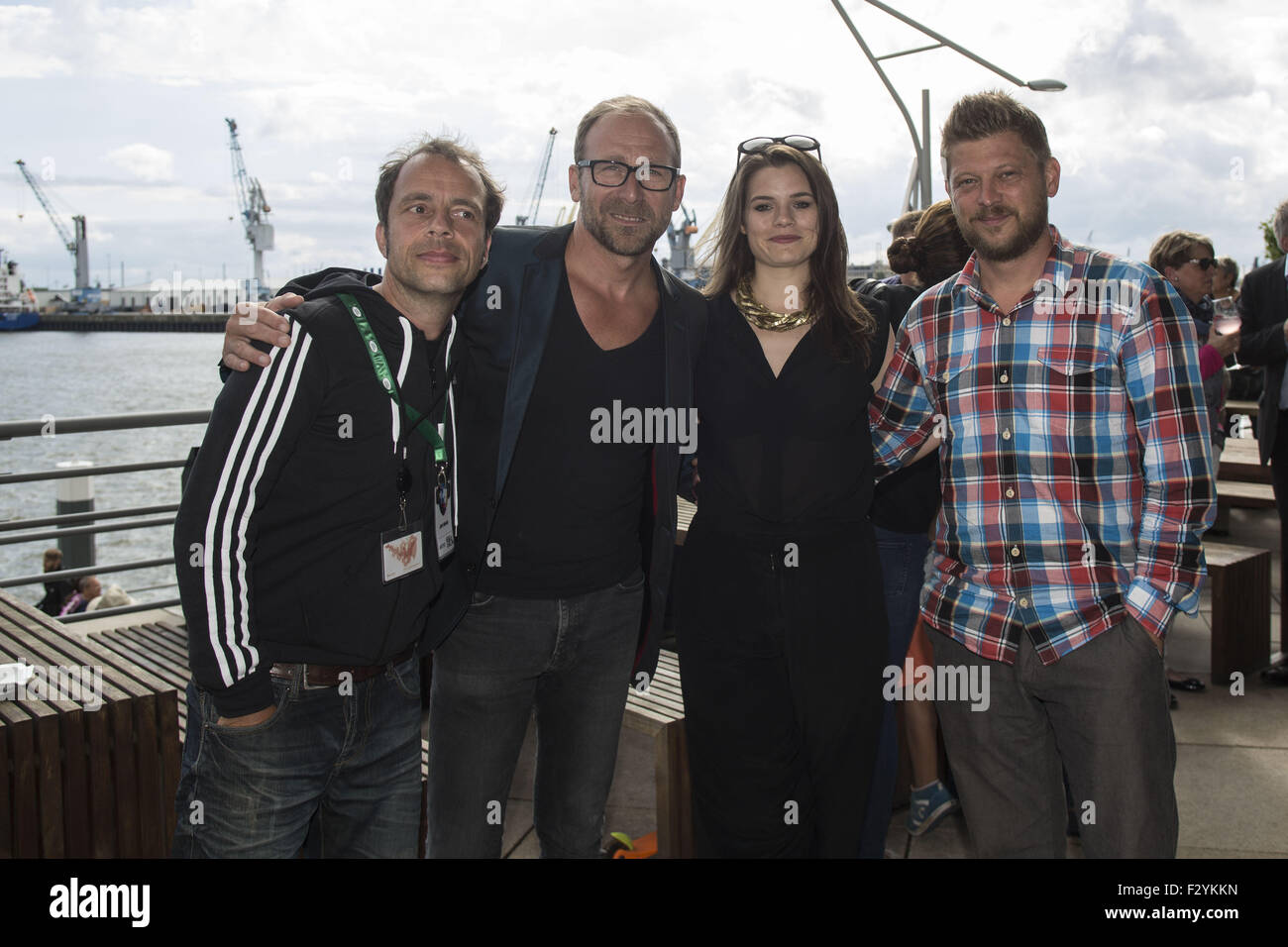 Public Chill 2015 Party at Hamburg habor Featuring: Joo Kraus, Frank ...