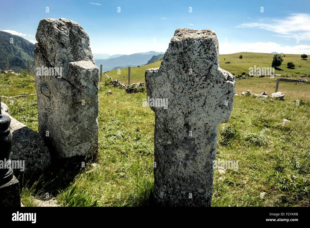 Gravestones stecci hi-res stock photography and images - Alamy