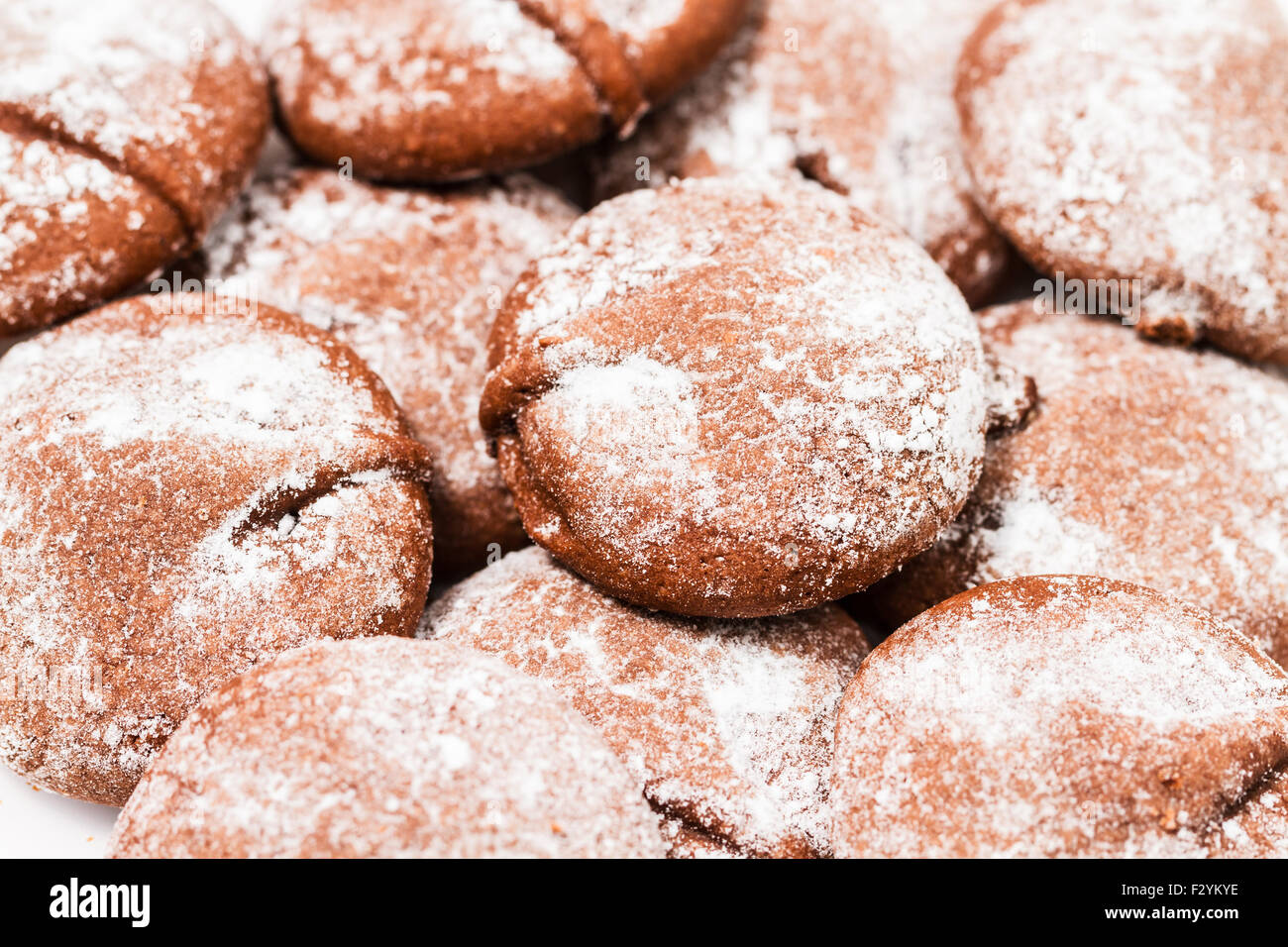 Homemade pastry cookies isolated on white background Stock Photo - Alamy