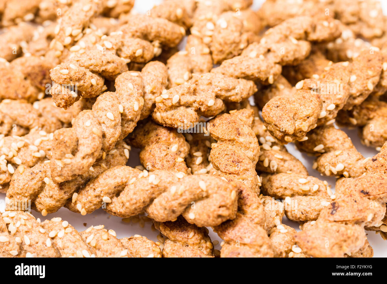 Homemade pastry cookies isolated on white background Stock Photo - Alamy