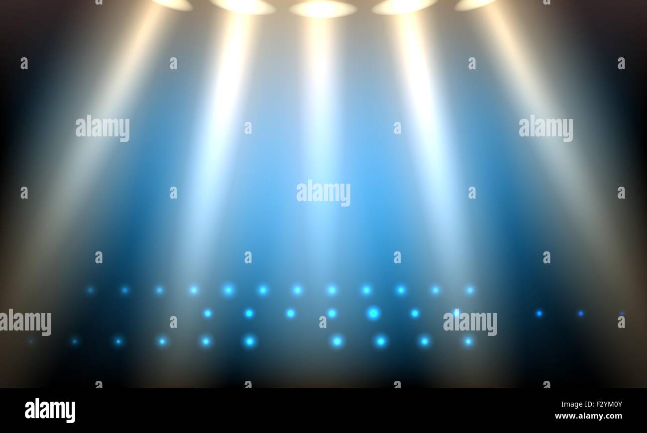 Empty blue scene dark Stock Vector Images - Alamy