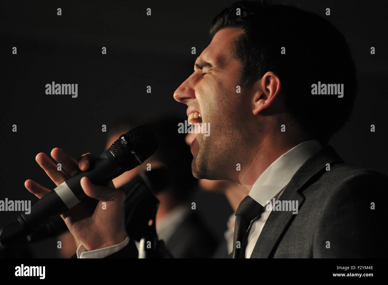 The Neales perform the groups first live gig following their appearance ...