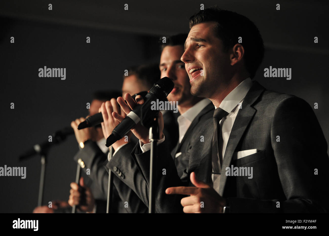 The Neales perform the groups first live gig following their appearance ...