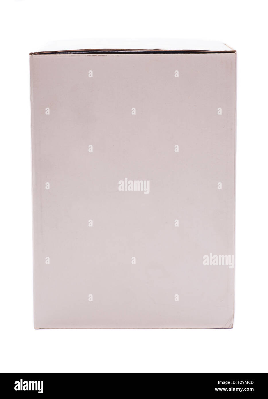 Package white box isolated Stock Photo - Alamy