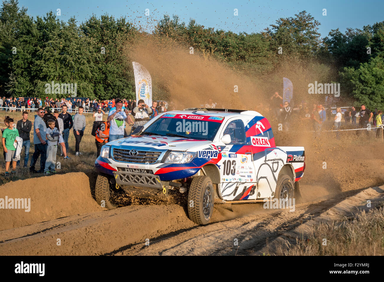 Toyota hilux rally hi-res stock photography and images - Alamy