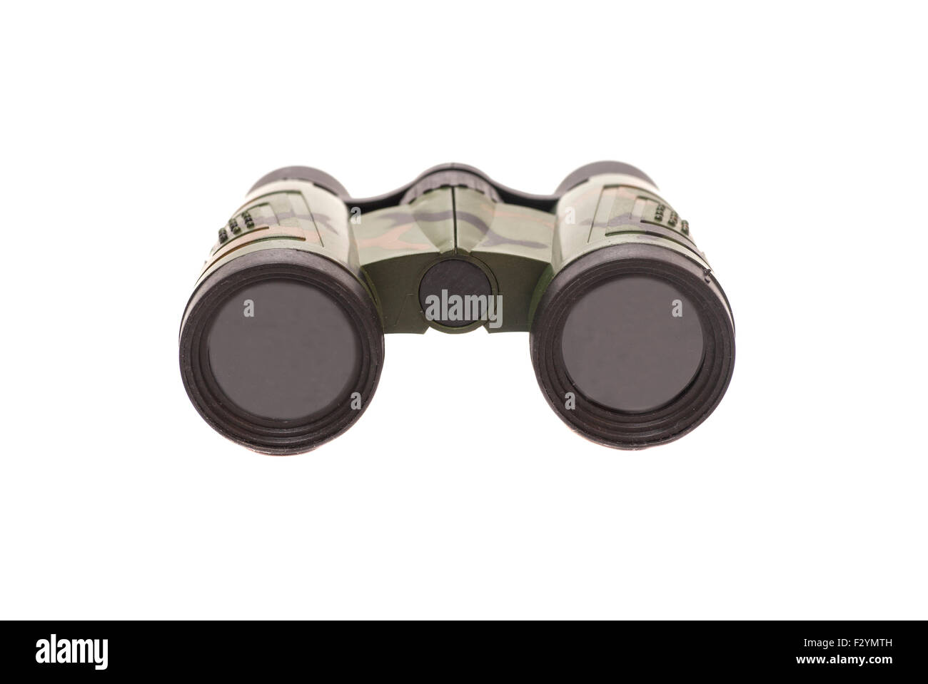 Binoculars on white background Stock Photo - Alamy