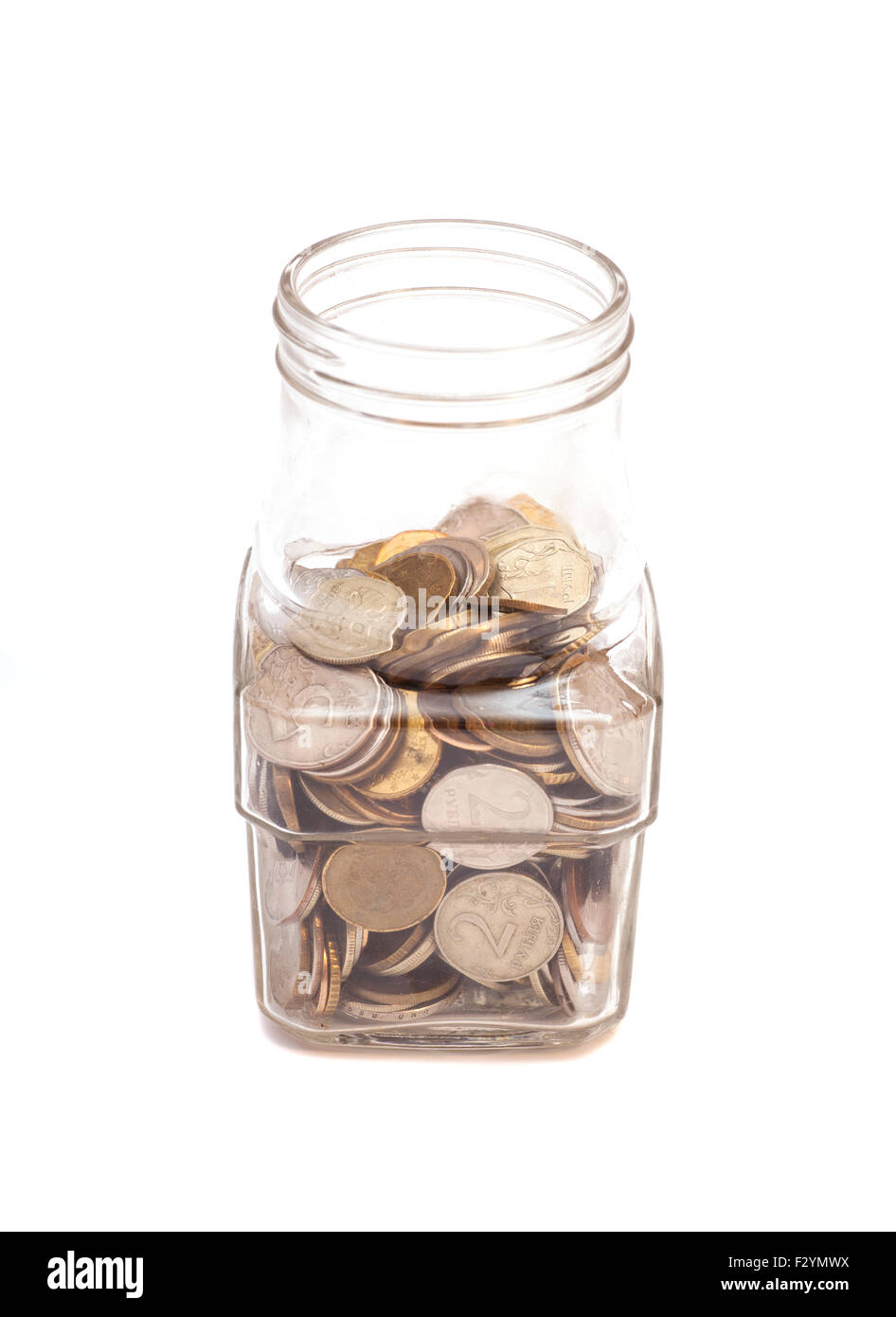 Mason jar coin bank hi-res stock photography and images - Alamy