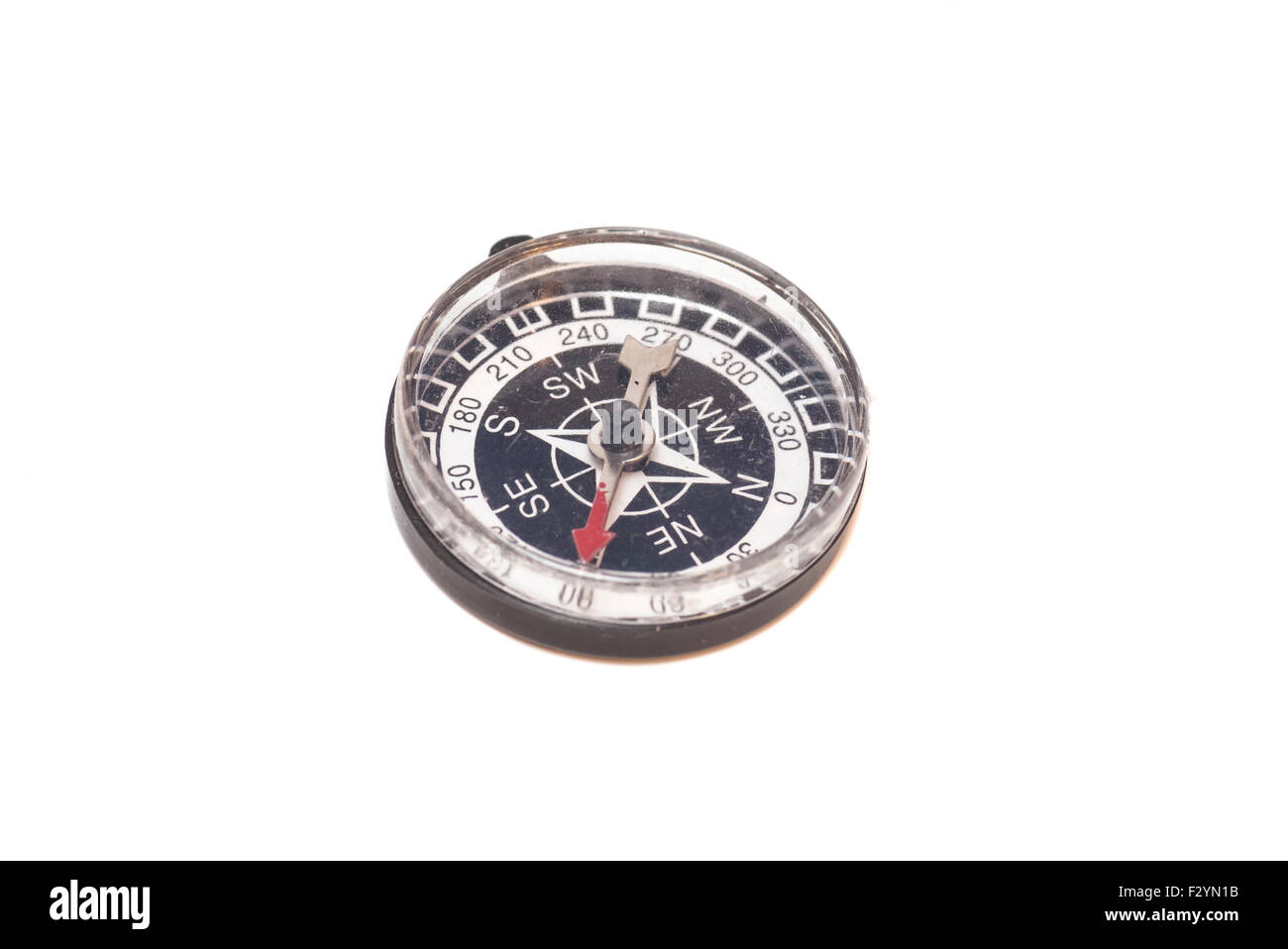 Compass isolated on white background Stock Photo - Alamy