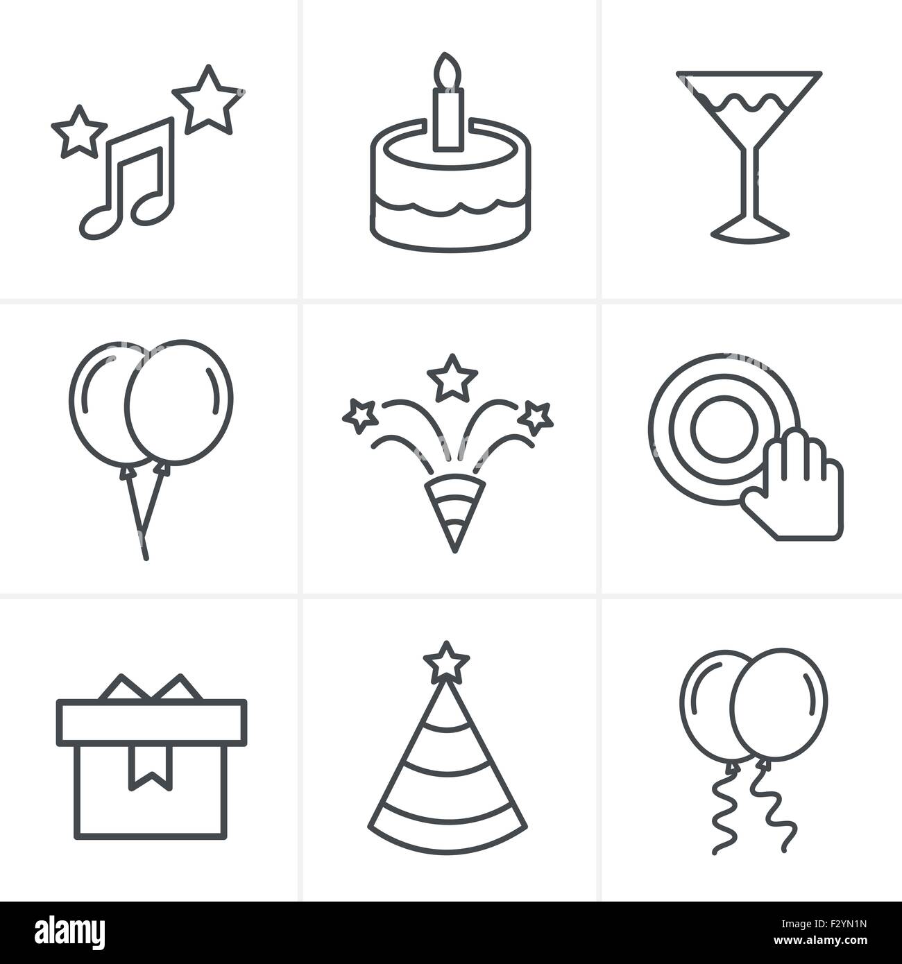 Silhouettes fireworks Stock Vector Images - Alamy