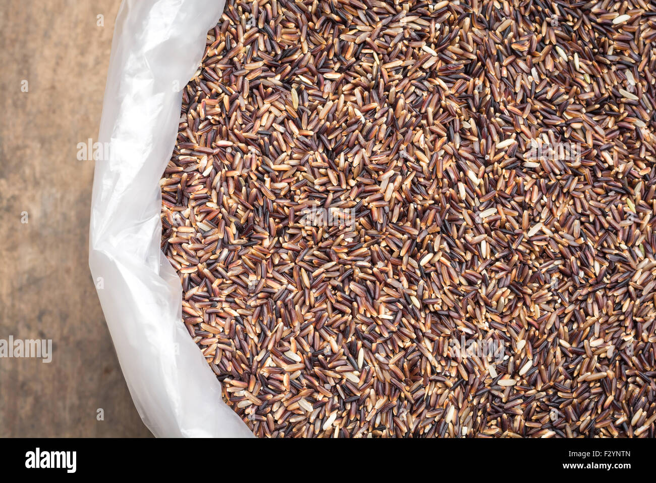 Red rice in bag hi-res stock photography and images - Alamy