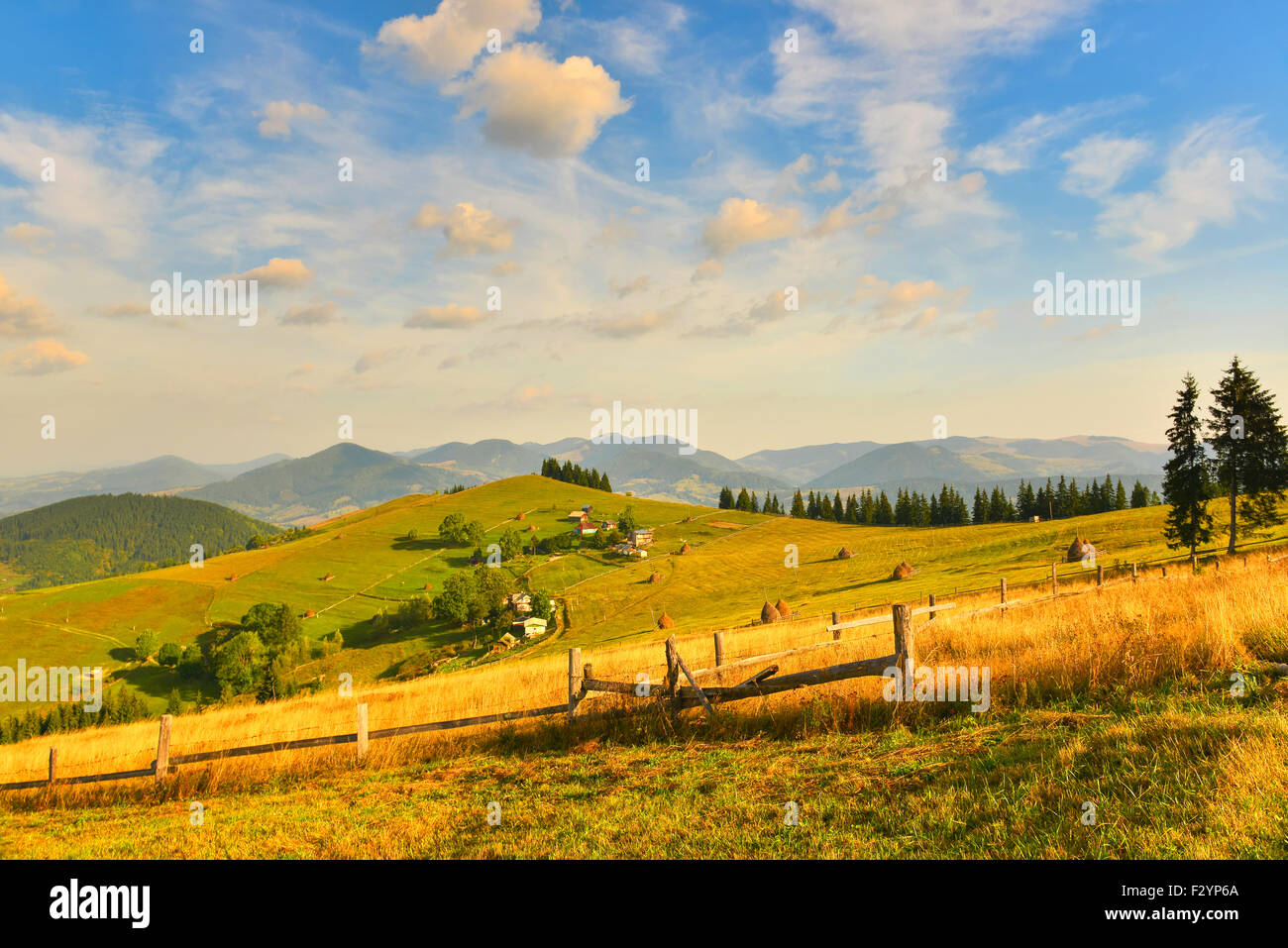 Summer mountains in sunny weather Stock Photo - Alamy