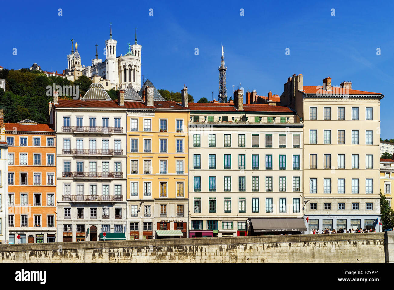 Lyon city landscape view, France, travel concept Stock Photo - Alamy
