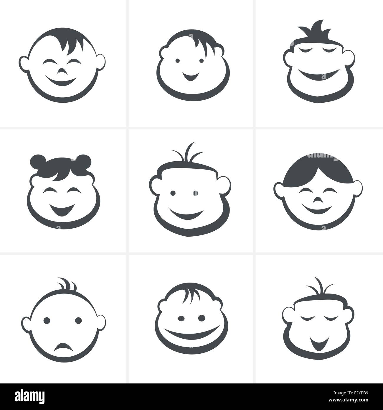 Children symbols hi-res stock photography and images - Alamy