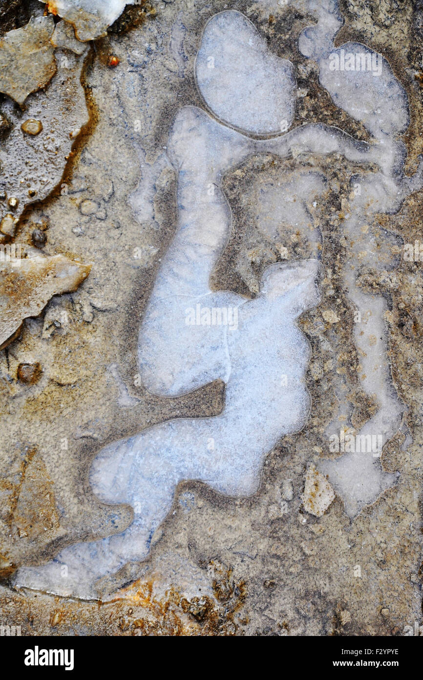 abstract ice forms Stock Photo - Alamy