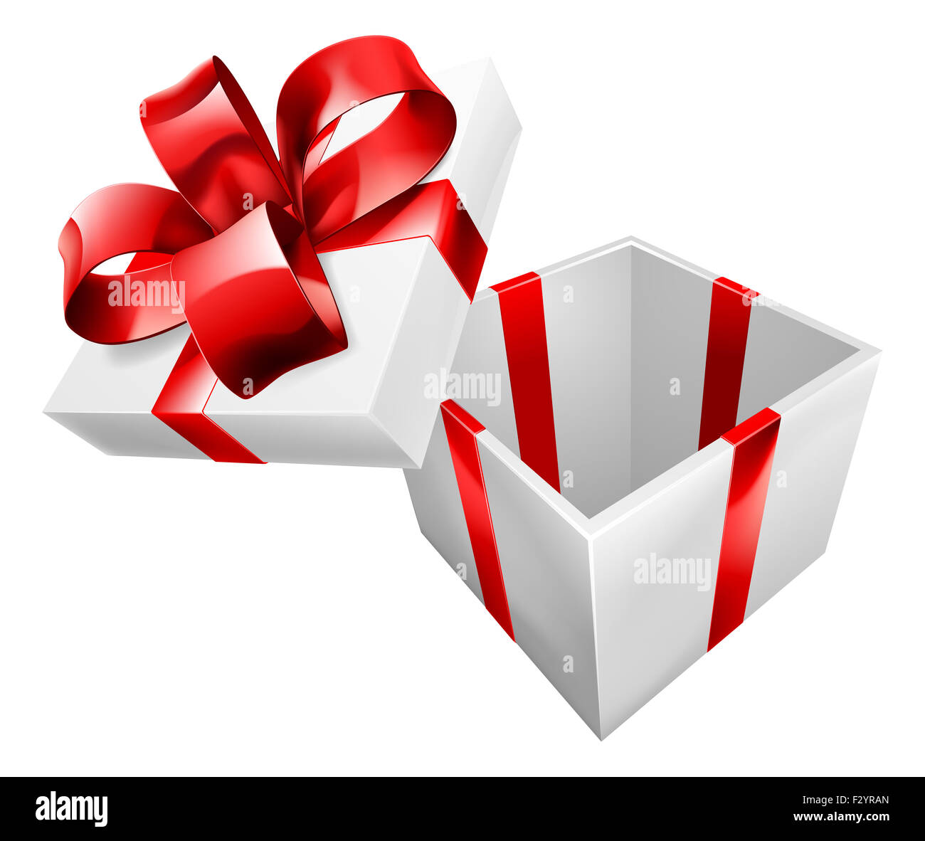 Red and white box hi-res stock photography and images - Alamy