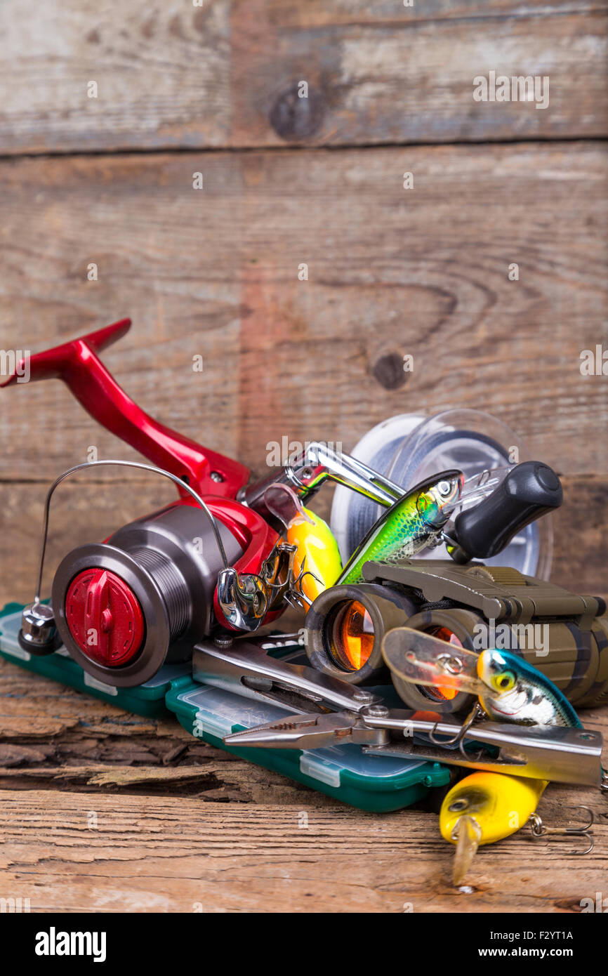 Timber fishing lure hi-res stock photography and images - Alamy