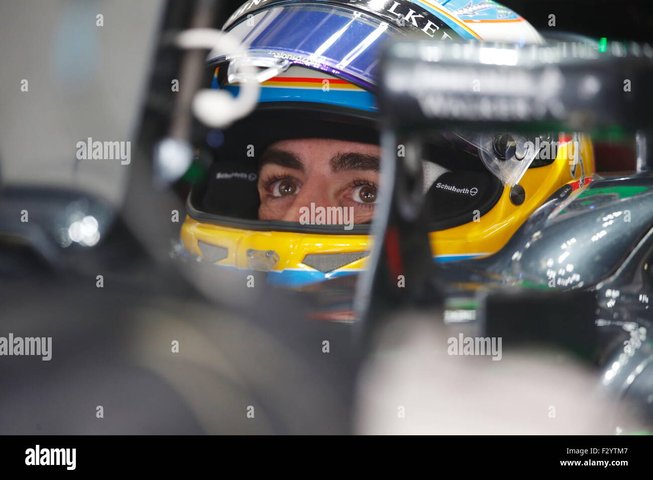 Suzuka, Japan. 26th Sep, 2015. Fernando ALONSO F1 : Japanese Formula ...