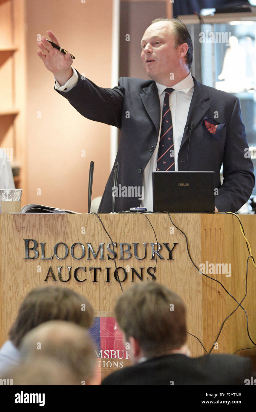 Auctioneer auction podium lectern hi-res stock photography and images ...