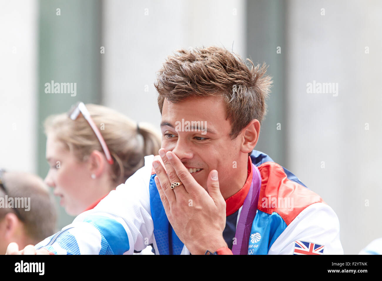 Tom daley smile hi-res stock photography and images - Alamy