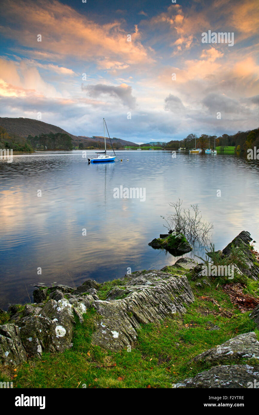 Coniston Water in autumn Stock Photo - Alamy