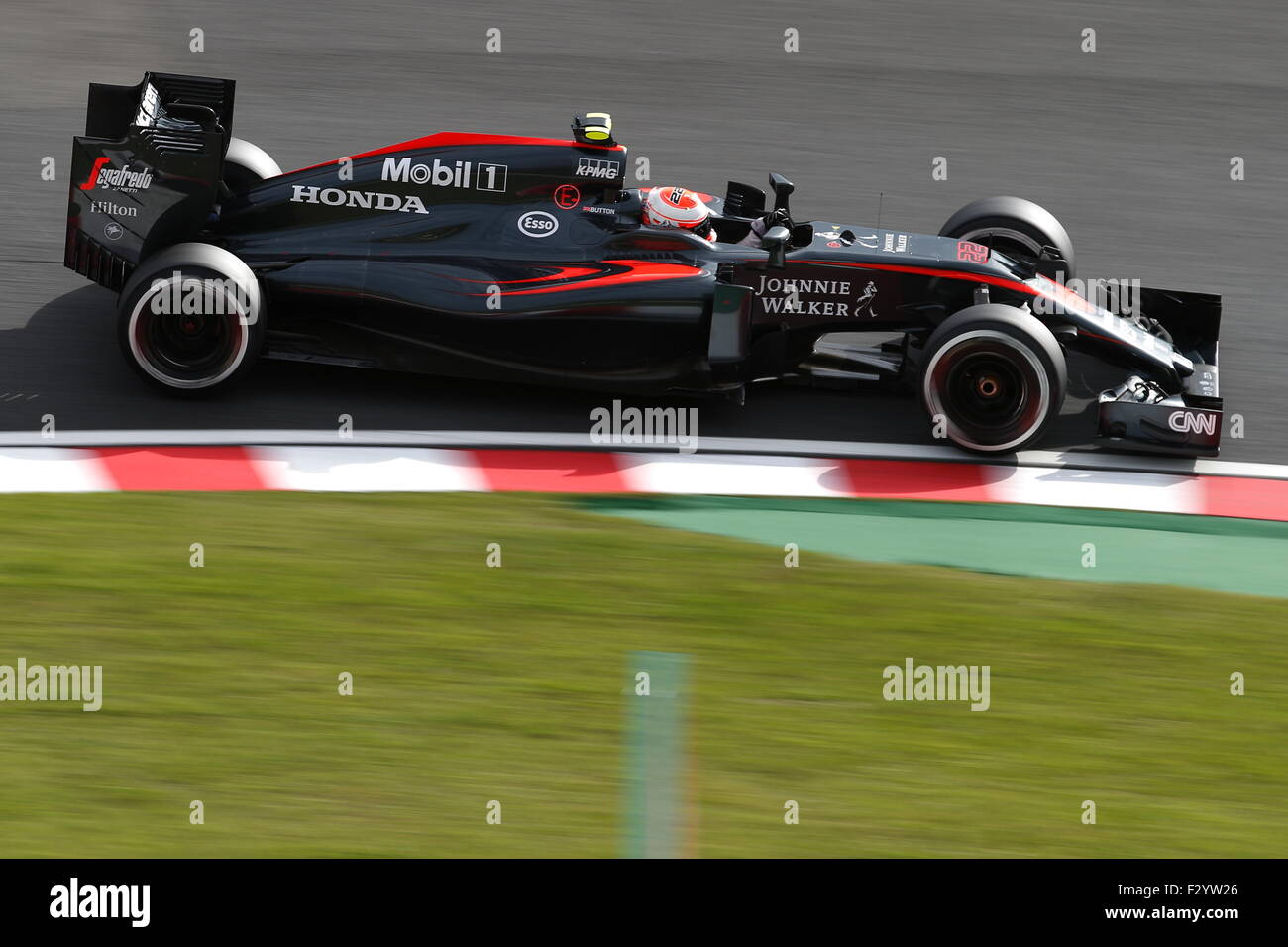 Suzuka, Japan. 26th Sep, 2015. Jenson BUTTON F1 : Japanese Formula One ...