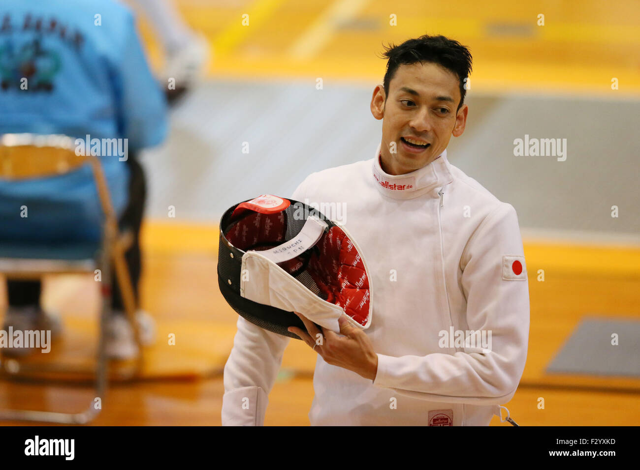 Shizuoka, Japan. 26th Sep, 2015. Tomoya Miguchi Modern Pentathlon : The ...