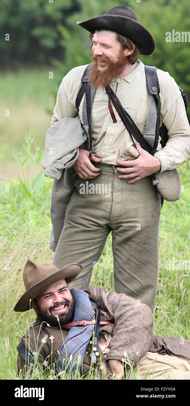 Reenactors camp hi-res stock photography and images - Alamy