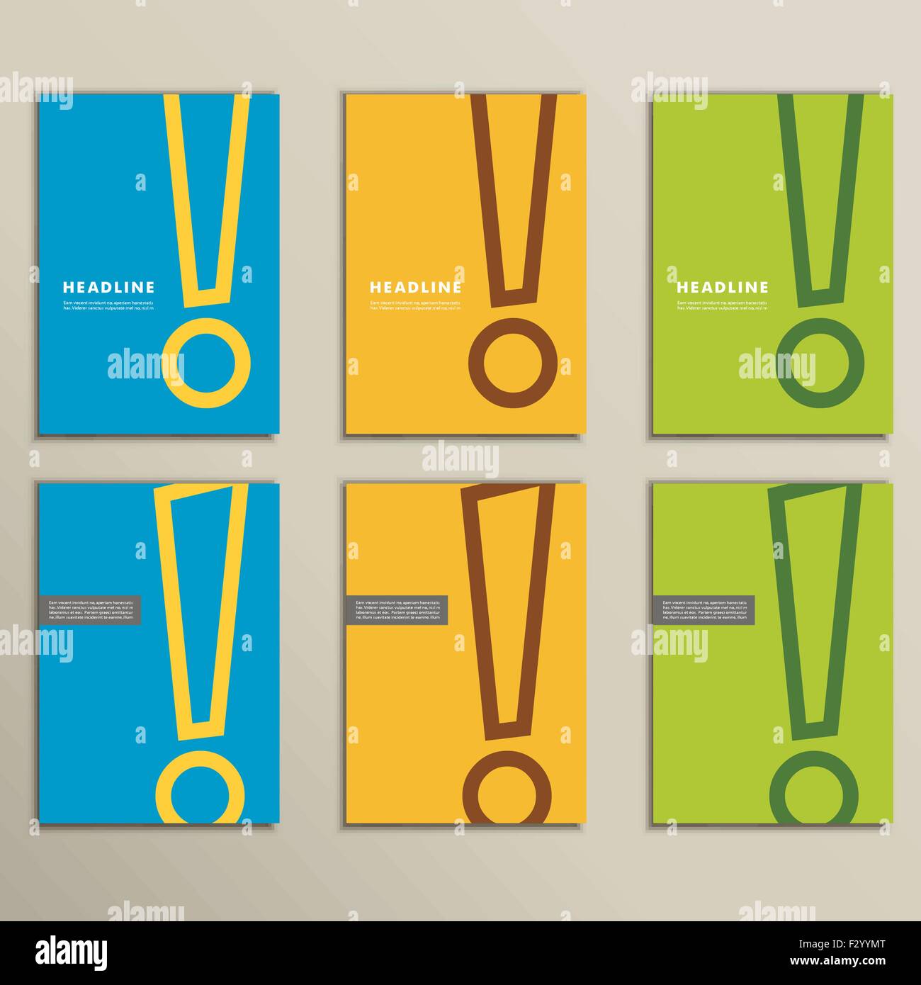 Exclamation point concept Stock Vector Images - Alamy