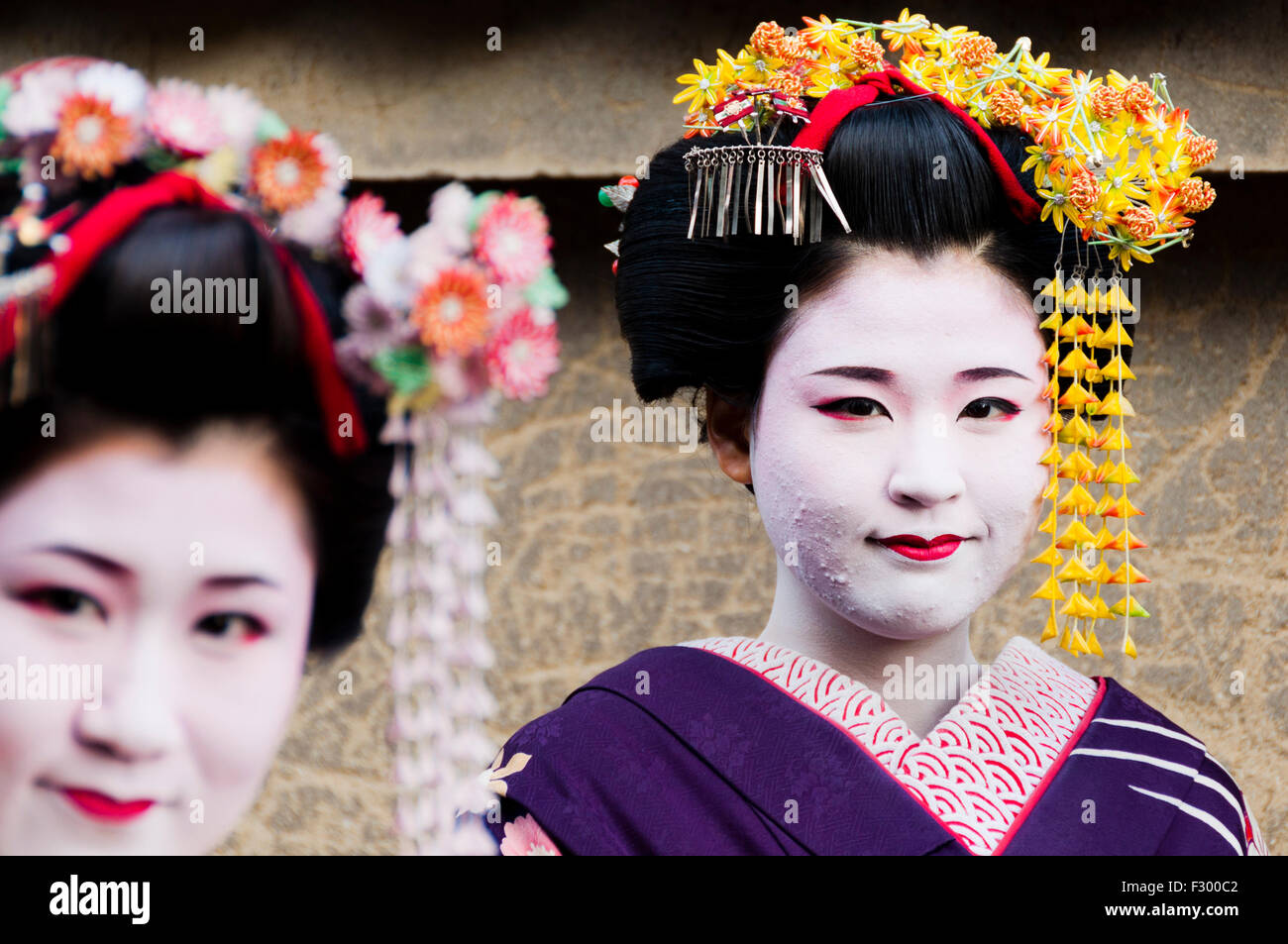 Geisha-Maiko in Kyoto, Japan Stock Photo - Alamy