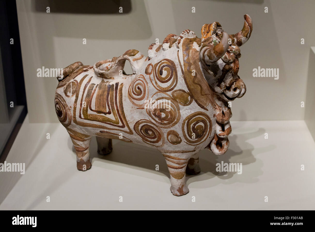 Quechua bull jar, circa 1935, from Pucara Peru Stock Photo - Alamy