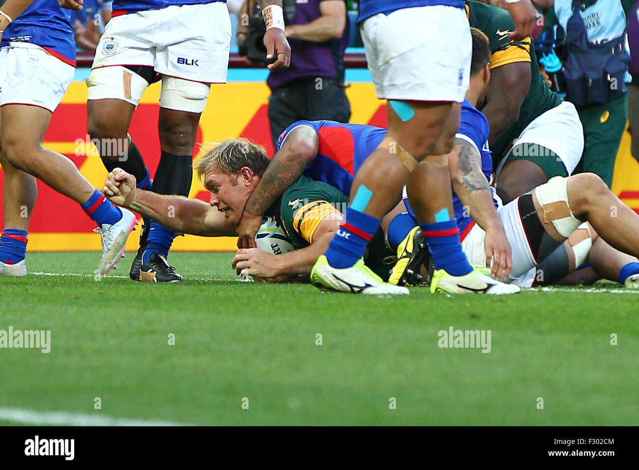 Birmingham, UK. 26th Sep, 2015. Rugby World Cup. South Africa versus ...