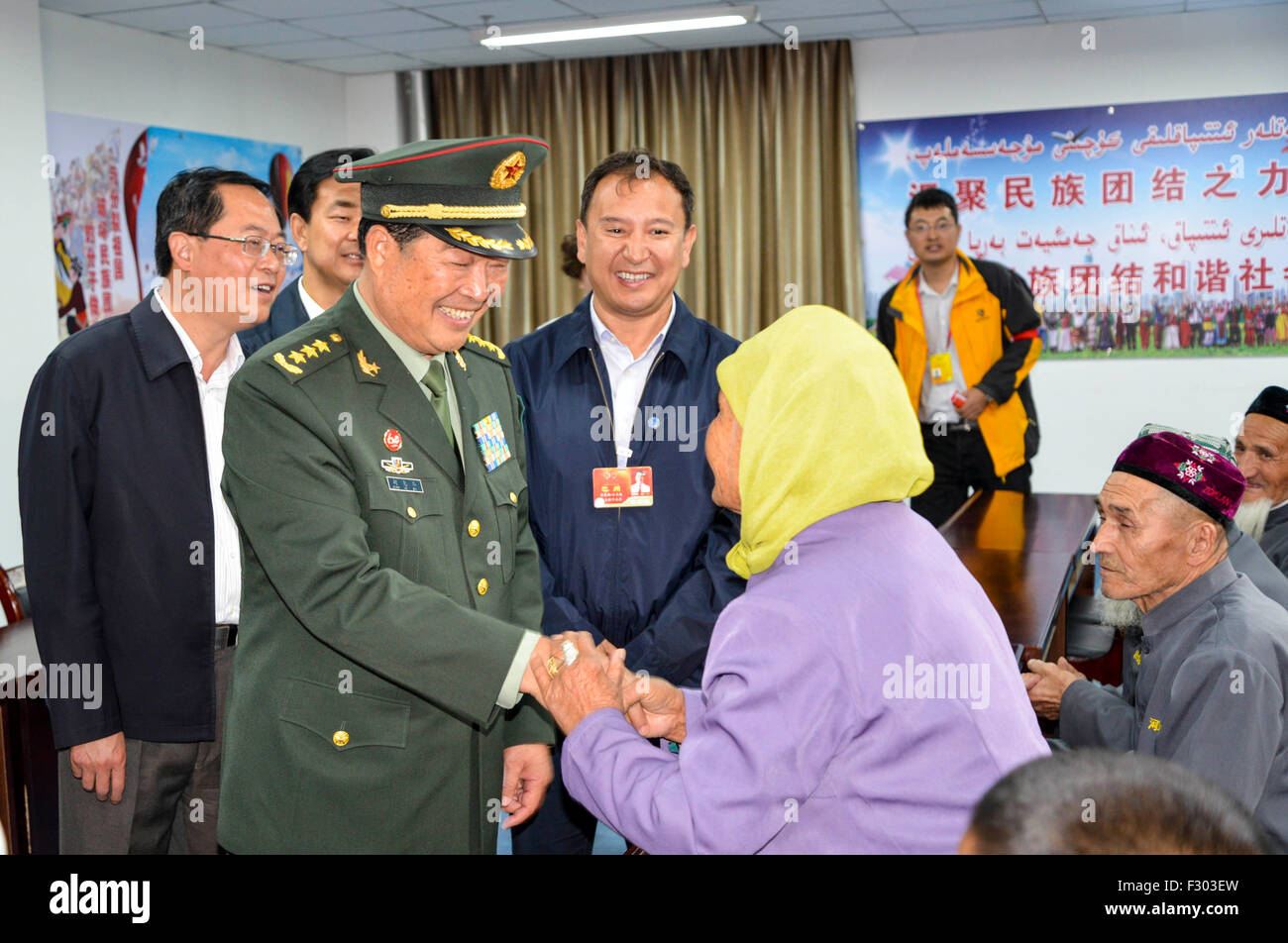 Urumqi, China's Xinjiang Uygur Autonomous Region. 26th Sep, 2015. Zhao ...