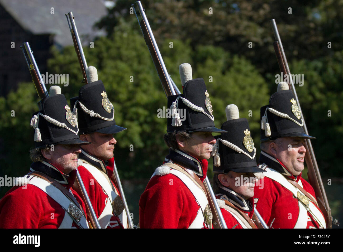 Battle of waterloo reconstruction hi-res stock photography and images ...