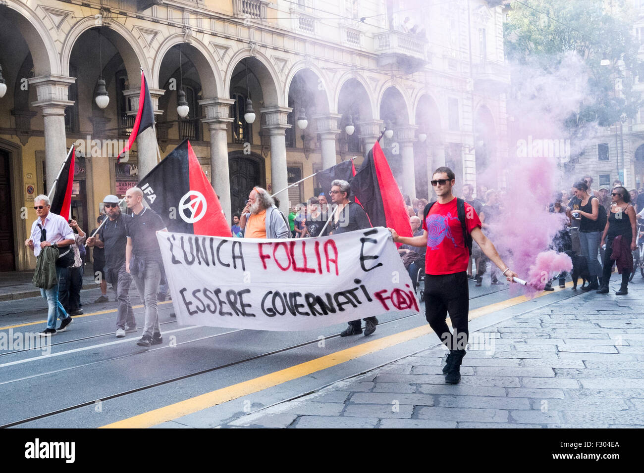 Protest march squatters hi-res stock photography and images - Alamy