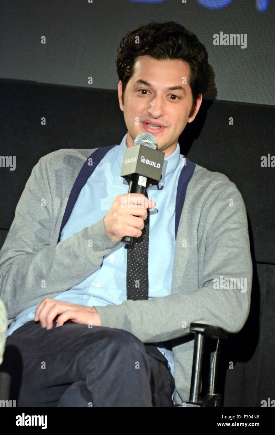 New York, NY, USA. 26th Sep, 2015. Ben Schwartz in attendance for AOL ...