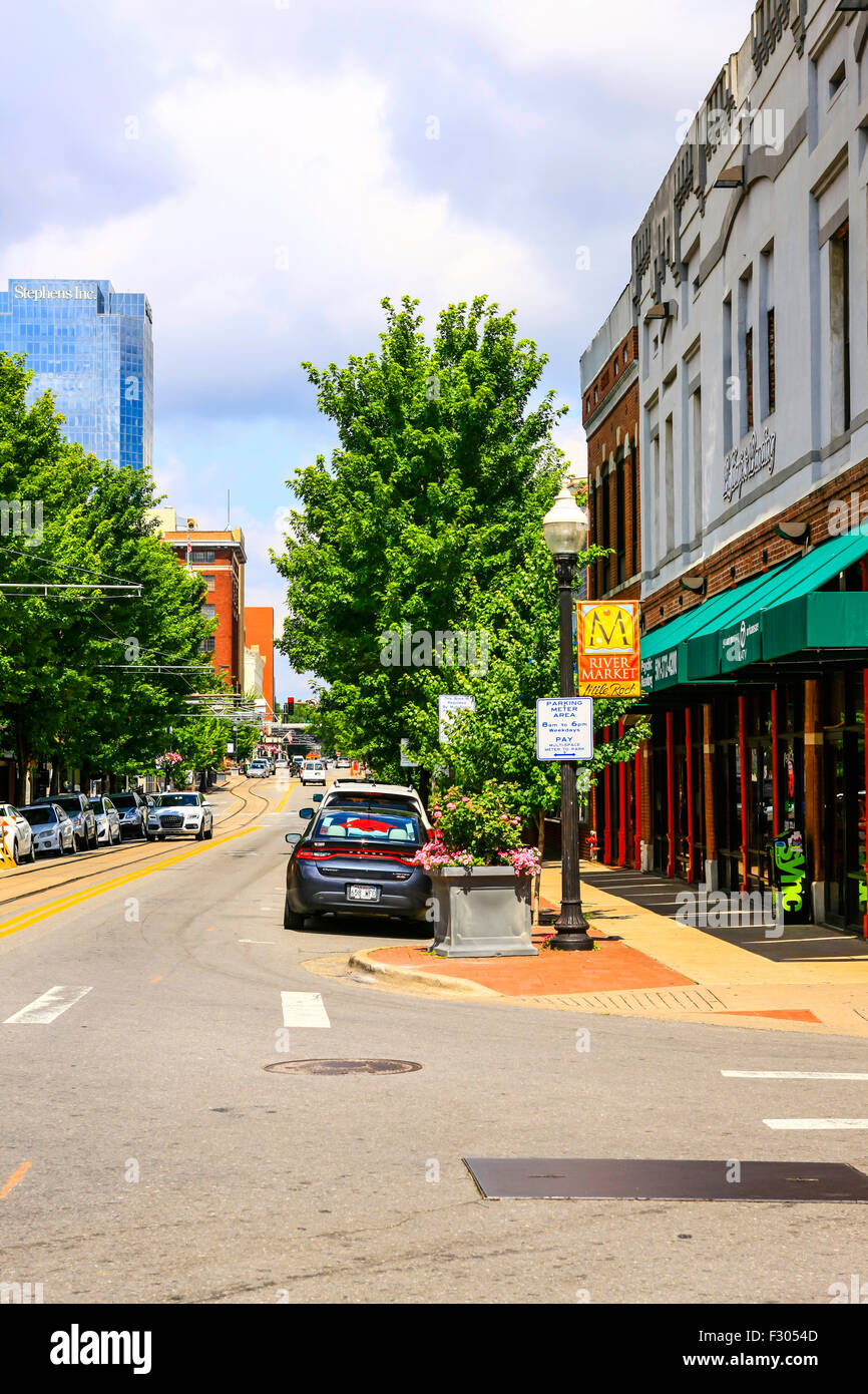 Little rock river market district hi-res stock photography and images ...
