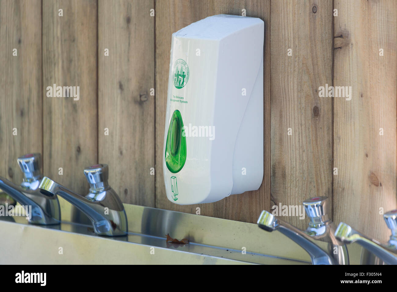 hand washing station including soap dispenser, stainless steel and push ...