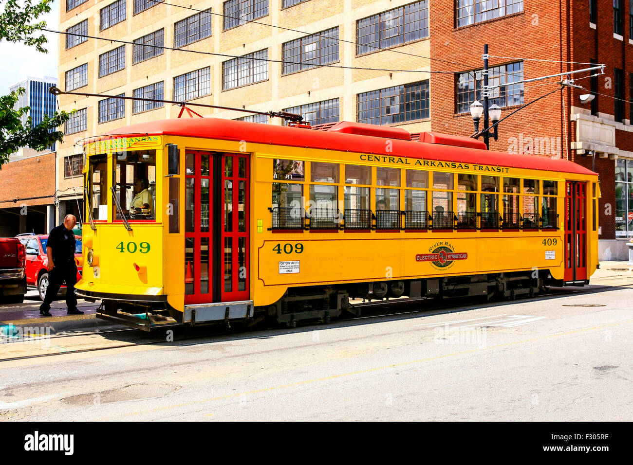 Little rock electric streetcar trolley hi-res stock photography and ...