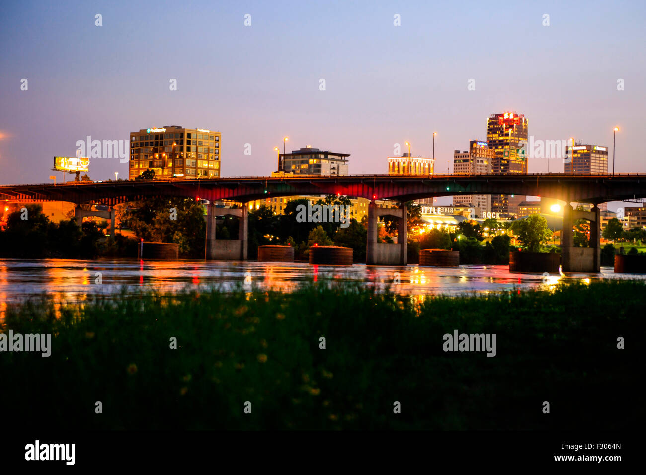 Downtown Little Rock Arkansas Skyline High Resolution Stock Photography ...