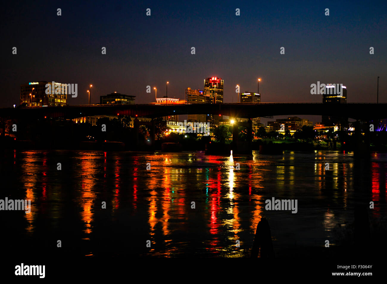 Downtown little rock arkansas skyline hi-res stock photography and ...