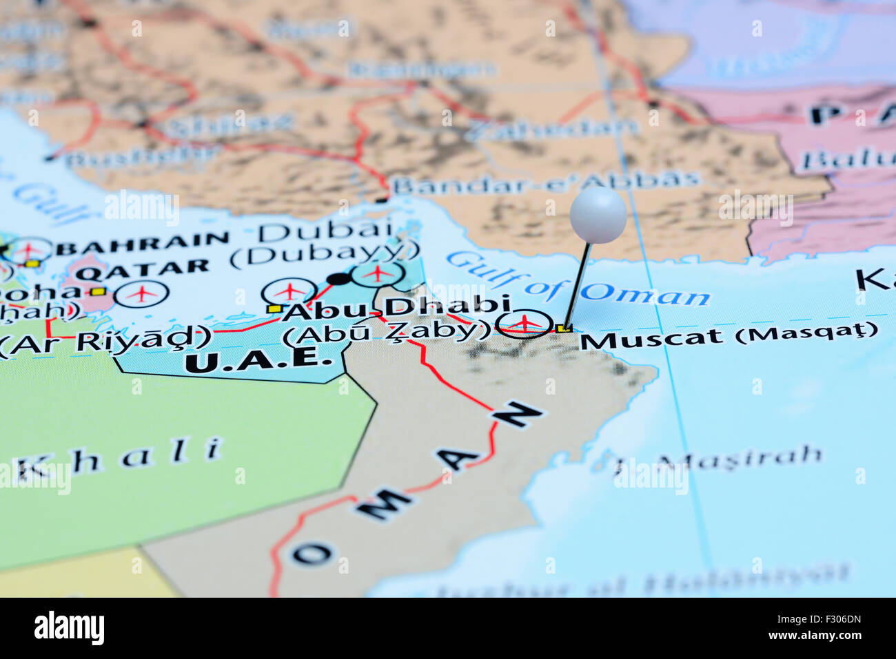 Muscat map hi-res stock photography and images - Alamy