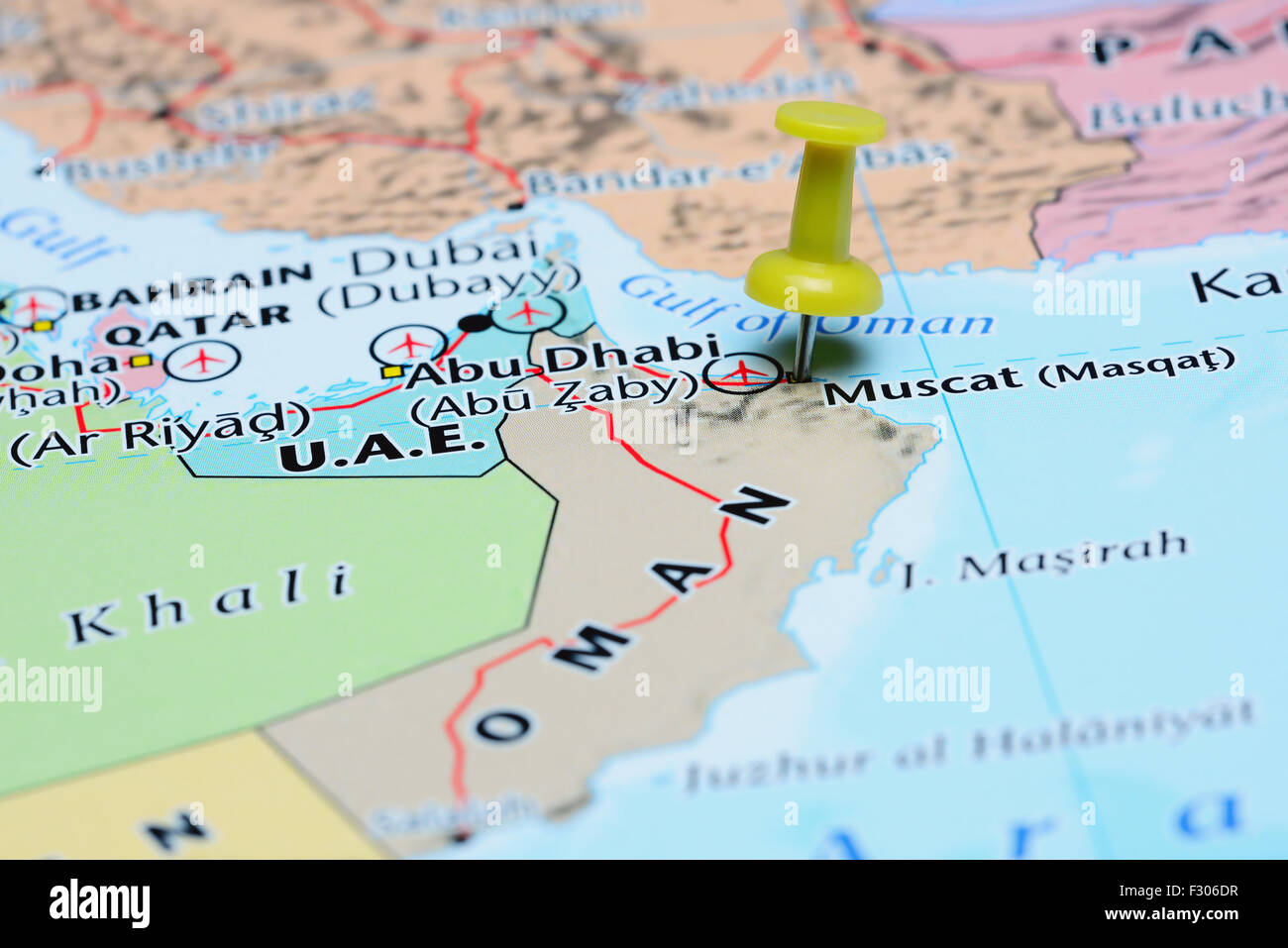 Muscat map hi-res stock photography and images - Alamy