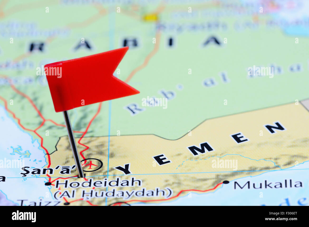 Map of sanaa hi-res stock photography and images - Alamy